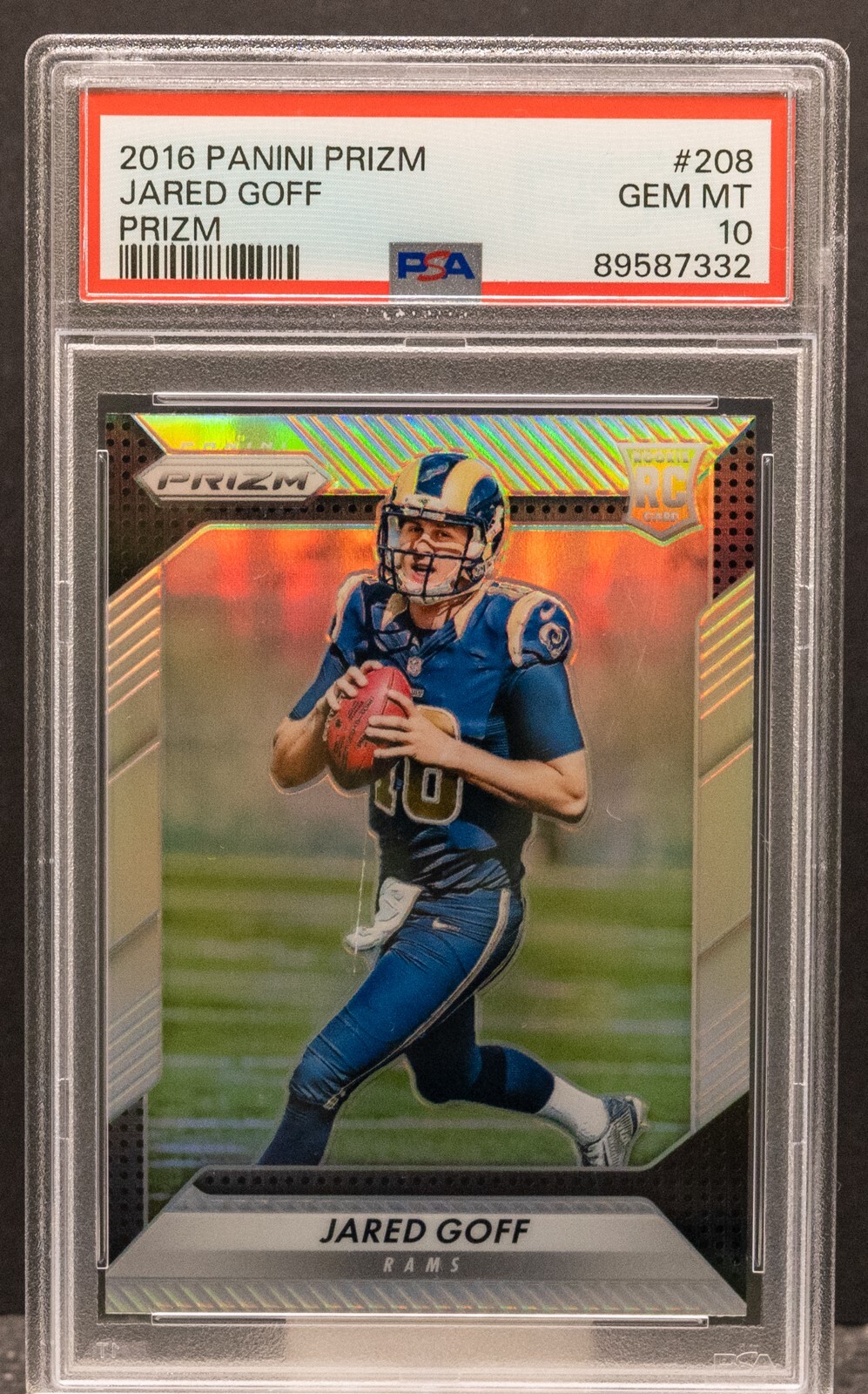 Jared Goff 2016 Prizm #208 Silver Price Guide - Sports Card Investor