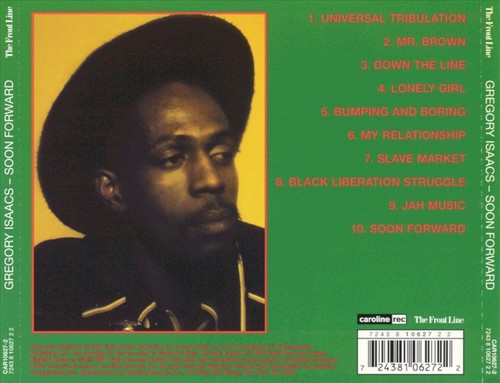 GREGORY ISAACS - SOON FORWARD NEW CD 724381062722 | eBay