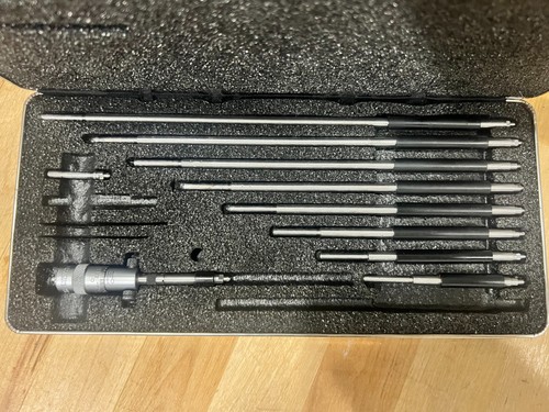 Starrett Inside Micrometer Set 2-12" Range - - 13 pc Set | eBay
