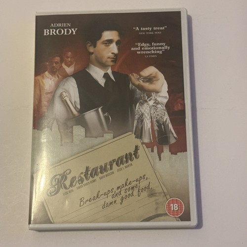 Restaurant DVD with Adrien Brody - Cert 18 - Free P&P 5706152396569 ...
