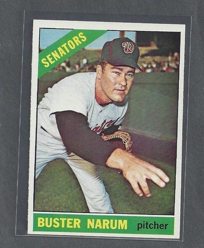 1966 Topps Baseball #274 Buster Narum EXMT 0274CH3 | eBay