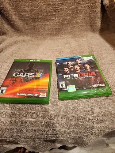 Lot of 2 used Xbox One Games: Pes 2018 & Project Cars | eBay
