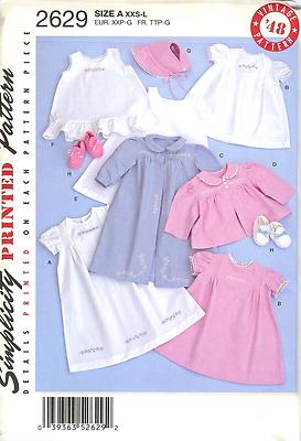 Christening Gown Sewing Patterns for sale | eBay