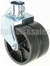 6" Dual Trailer Jack Caster Wheel With Lock Pin 2000 lbs Swirl 360 ...