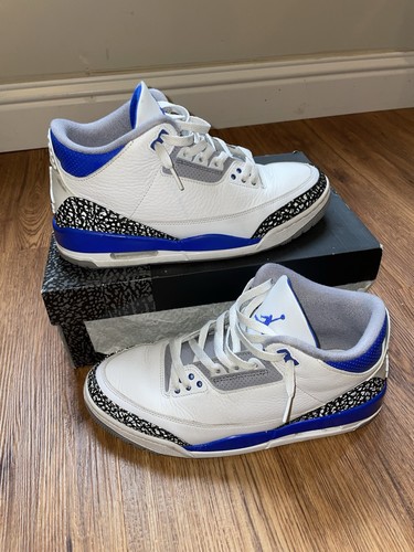 Size 10 - Jordan 3 Retro Mid Racer Blue CT8532-145 With Box ...