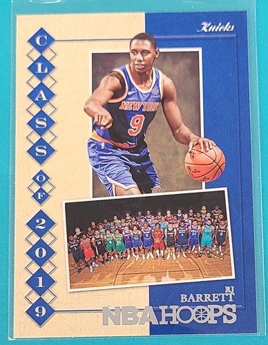 2019-20 Hoops Class of 2019 #1 RJ Barrett New York Knicks BASKETBALL ...