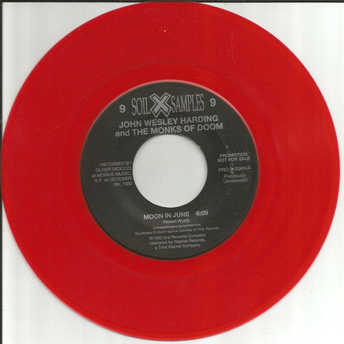 JOHN WESLEY HARDING & MONKS OF DOOM & JUNK MONKEYS UNRELEASED PROMO 7 Inch Vinyl | eBay
