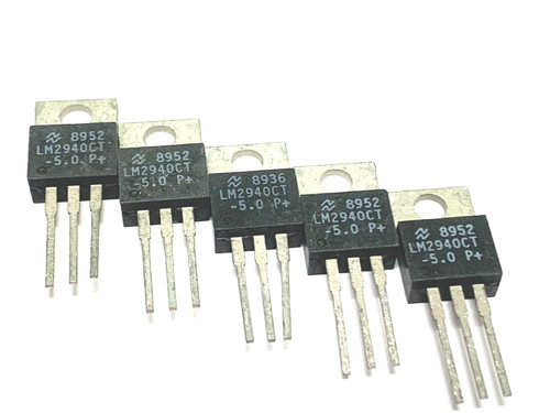 LOT OF 10 LM2940CT-5.0 Low Dropout Linear Voltage Regulato Origina ...