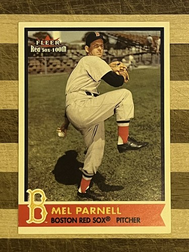 2001 Fleer Red Sox 100th Baseball Mel Parnell Card #2 | eBay