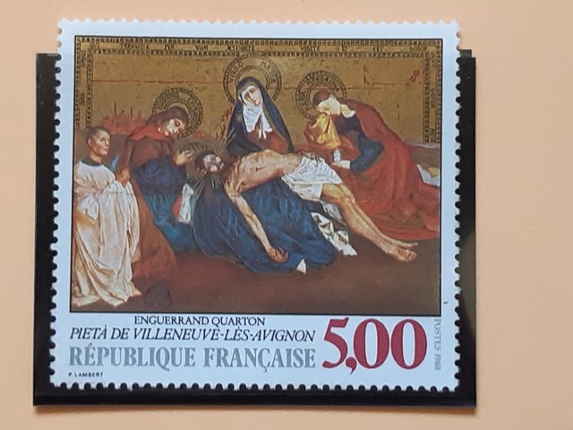 Pietà de Villneuve-les-Avignon par Enguerrand Quarton YT N° 2558 (1988 ...
