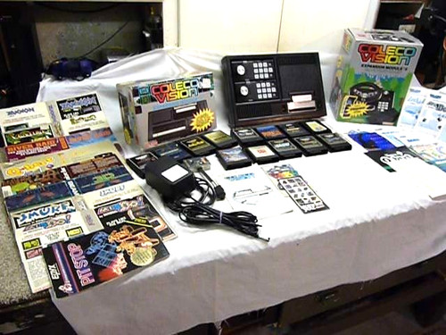ColecoVision ULTIMATE SET w/ Expansion Modules 1 & 2 + Games, Manuals ...