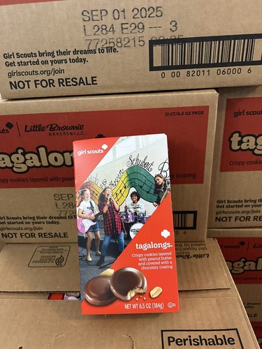 2025 Tagalong Girl Scout Cookies (5 Boxes) - Ships Fast! | eBay