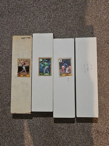 1987 Topps Baseball Lot Of (4) Complete Sets Bonds McGwire Bo Rookies ...