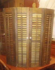 Wood Window Shutters for sale | eBay