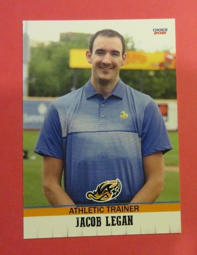 2021 Choice, Akron RubberDucks, Athletic Trainer - JACOB LEGAN | eBay