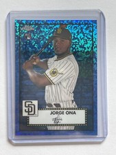 Jorge Ona Baseball Trading Card Database