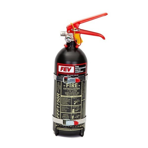 FEV 1.75LTR FOAM HANDHELD FIRE EXTINGUISHER WITH BRACKET AND 2 STRAPS ...