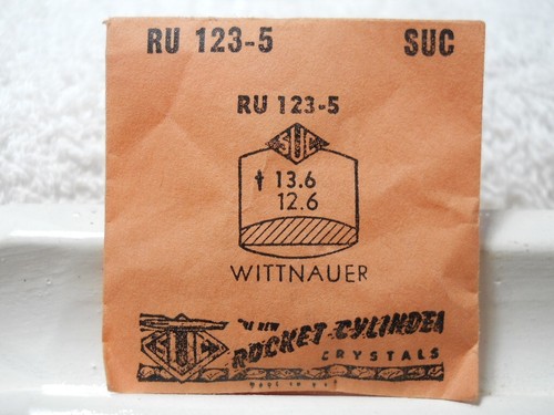 SUC RU123-5 Watch Crystal For Wittnauer Diamond Debutante A - 13.6 x 12 ...