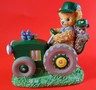 BAINBRIDGE BEARS COLLECTION "Friendship Farm" Tractor Figurine Carlton ...