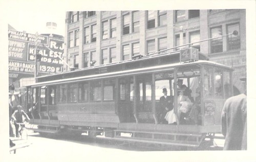 SAN DIEGO ELECTRIC RY TROLLEY CAR CARD | eBay