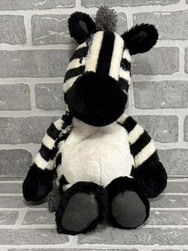 Hallmark 20 Inch Zebra Black White Striped Very Soft Plush Stuffed Toy ...