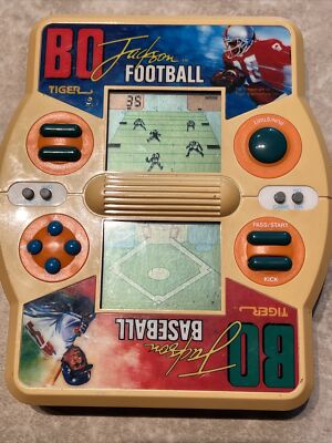Bo Jackson Football/Baseball Tiger (1990) Retro Handheld Games