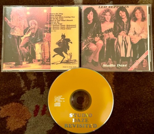 LED ZEPPELIN “STUDIO DAZE” ULTRA RARE ORIGINAL FACTORY PRESSED CD | eBay