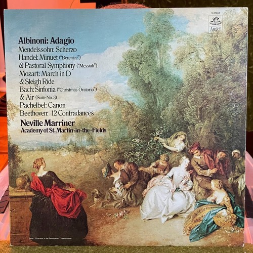 MARRINER / ACADEMY OF ST MARTIN-IN-THE-FIELDS Albinoni: Adagio LP ...
