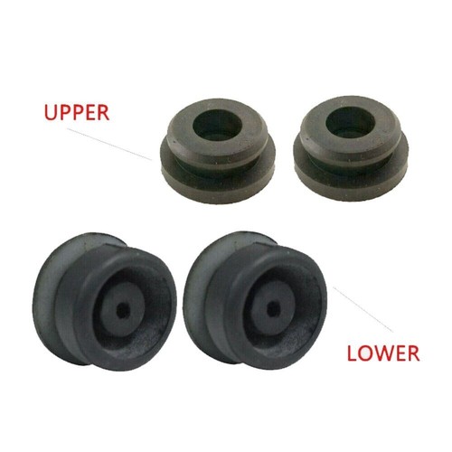 4pcs Lower & Upper Radiator Rubber Mount Bushing Grommets For Honda ...
