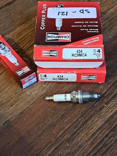 Lot of 8 Champion RC9Mc4 Spark Plugs New Old Stock Copper Plus 434 | eBay