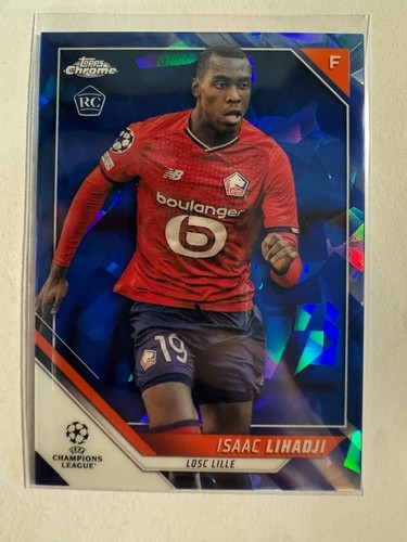 K209,908 - 2021-22 Topps Chrome Sapphire UEFA Champions #12 Isaac ...