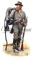 "1st United States Rifle Regiment 1812" Don Troiani War of 1812 Print ...