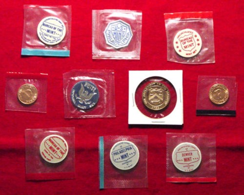 Lot Of 10 Different U.S. Mint Tokens - Sealed From The Mint - L@@K | eBay