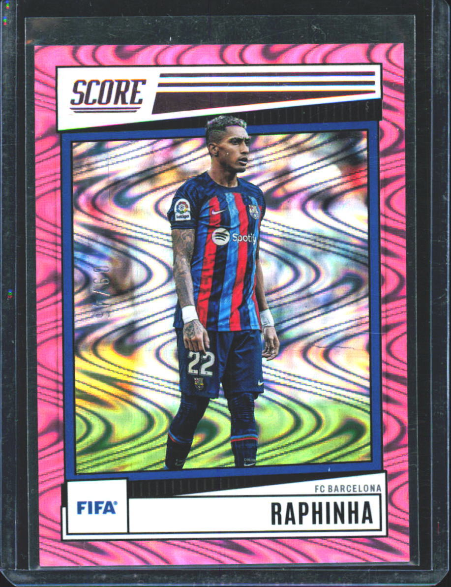 Raphinha 2022 Score FIFA #60 Blue Laser /60 Price Guide - Sports Card ...