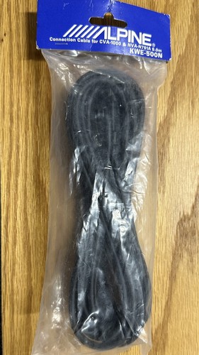 Genuine Alpine KWE-500N Connection Cable for CVA-1000 & NVA-N751A ...