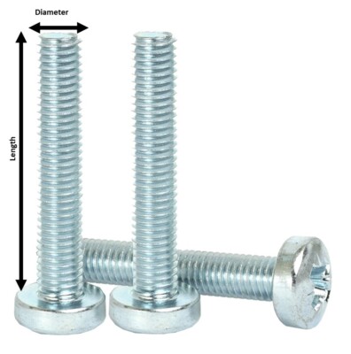 Stainless Steel Pan Head Screws for sale | eBay