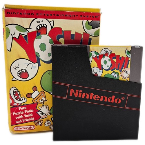 Nintendo NES Yoshi Puzzle Game 1992 NTSC-U/C Complete In Box CIB | eBay