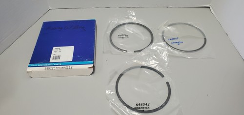 Continental Piston Ring Set - P/N: 649225 (one missing oil ring) | eBay