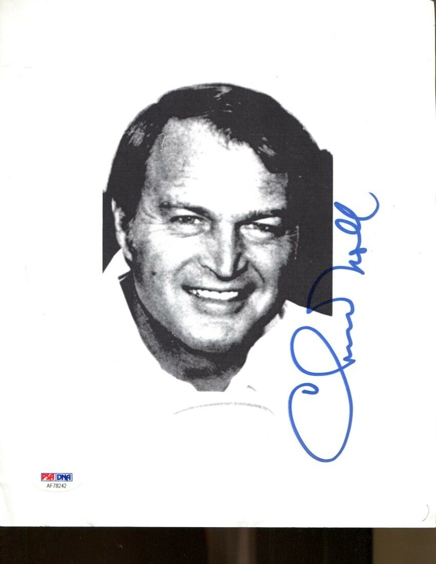Chuck Noll Autographed Memorabilia | Signed Photo, Jersey, Collectibles ...