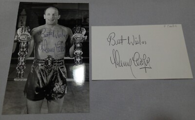 Henry Cooper Signed in Boxing Autographs for sale | eBay