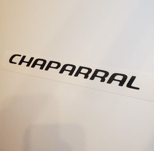 Chaparral boat WHITE Replacement Decals 24" Stickers - Set Of 2 USA ...