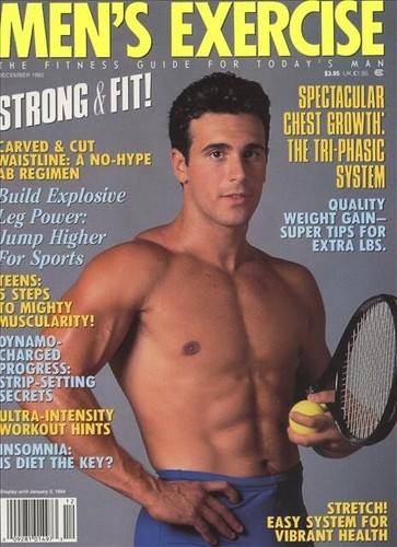 Men's Exercise Magazine December 1993 muscles STRONG AND FIT | eBay