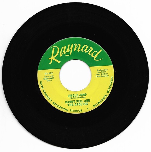 DANNY PEIL AND THE APOLLOS-RAYNARD 602 ROCKABILLY 45 RPM JINGLE JUMP ...