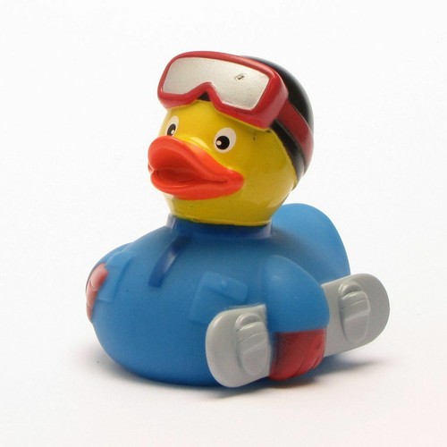 Rubber Duck Bath Duck Snowboard driver Ducky Rubber Duckie | eBay