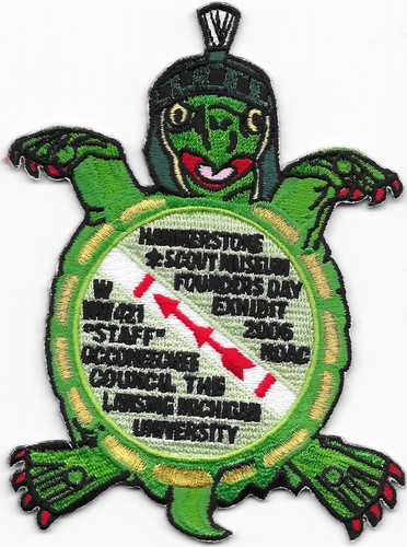 Z? Occoneechee Lodge 104 2006 NOAC Founders Day Patch Boy Scouts of ...