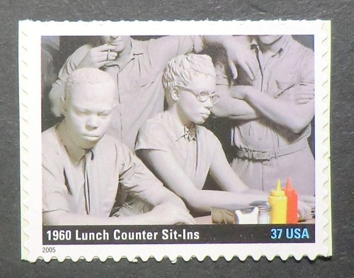 3937c MNH 2005 37c To Form a More Perfect Union Lunch counter sit ins ...