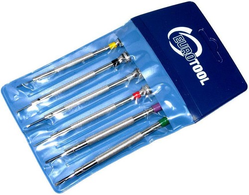 Screwdriver assortment of 6pcs with Replacement Blades Euro Tool | eBay