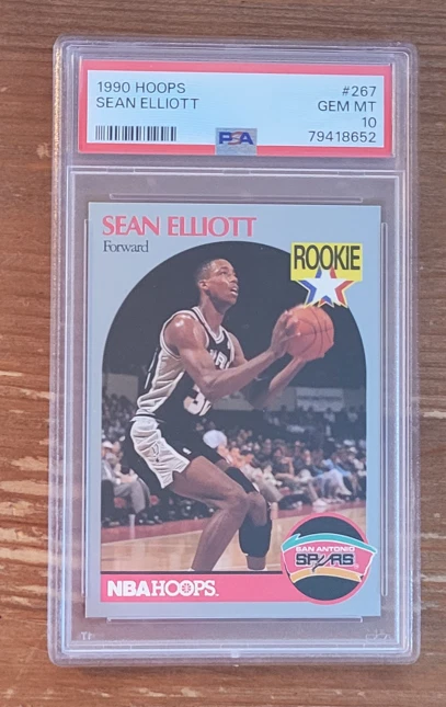 Sean Elliott 1990 Hoops #267 Base Price Guide - Sports Card Investor