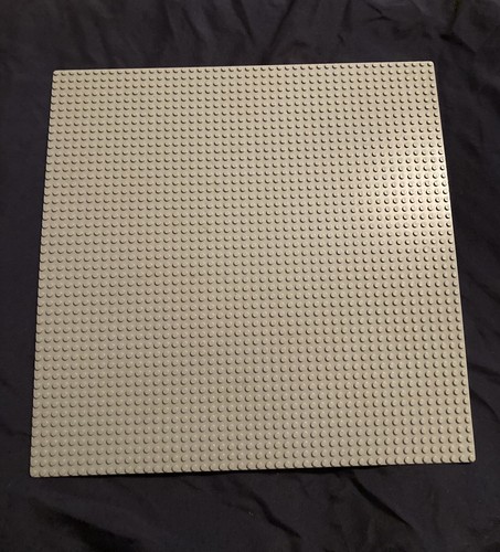 Official LEGO Base Plate Large 15”x15” Gray 48x48 studs | eBay