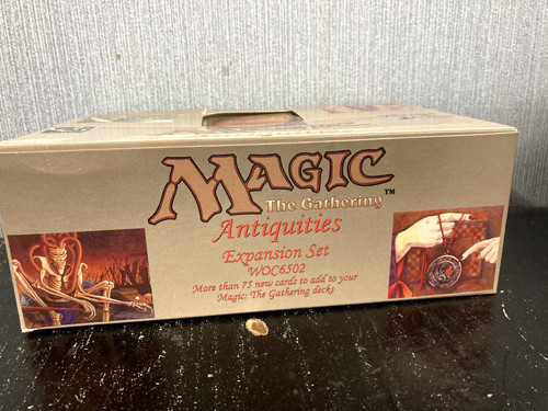 Magic the Gathering Antiquities Empty box Booster Box EMPTY | eBay